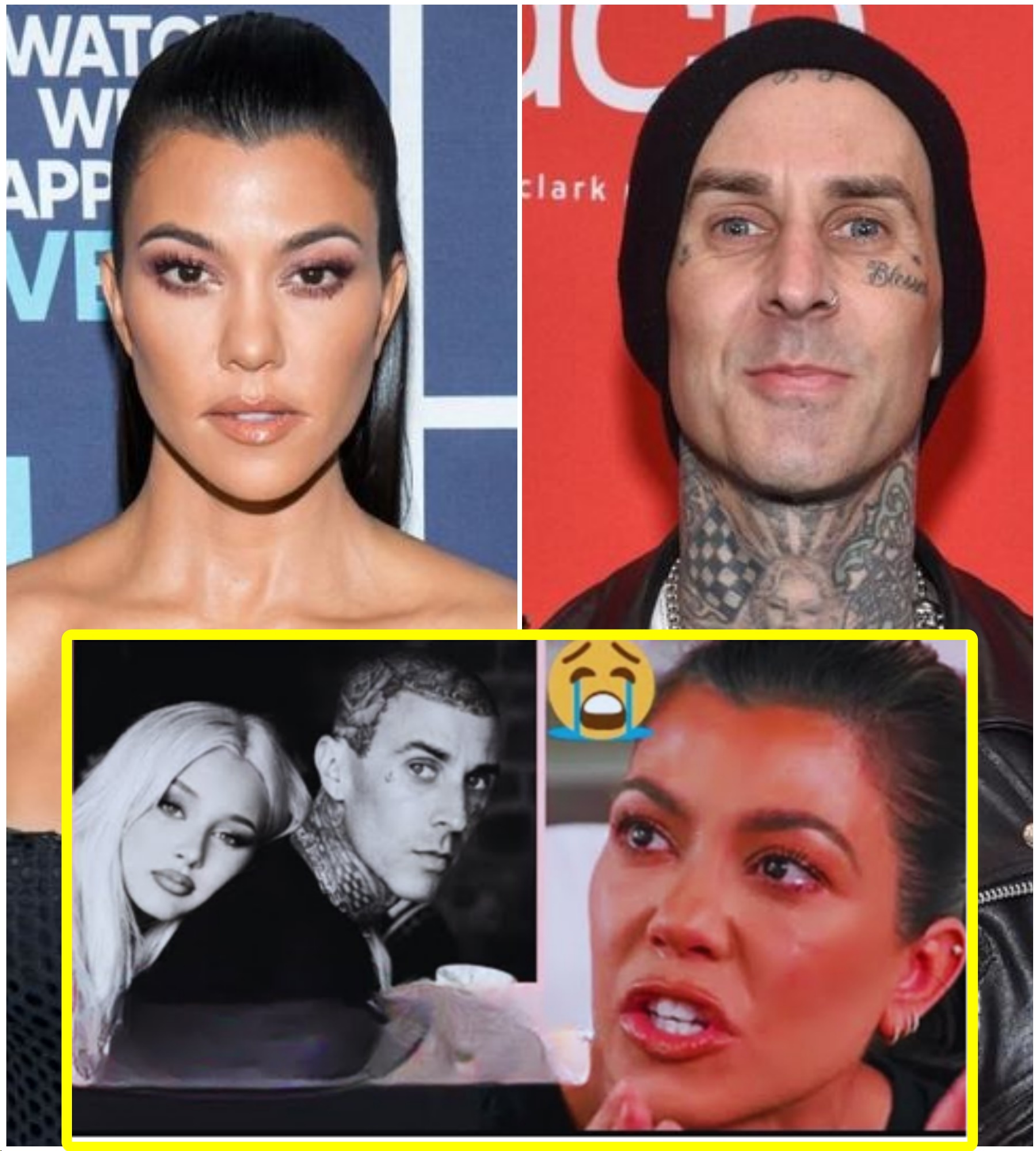 (B) Kourtney Kardashian Shocking Revelation on Why Her Relationship with Travis Barker Ended ...