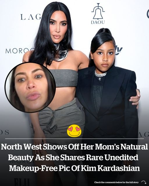 (B) North West shows off Kim Kardashian's natural beauty in candid 'photo dump' - News