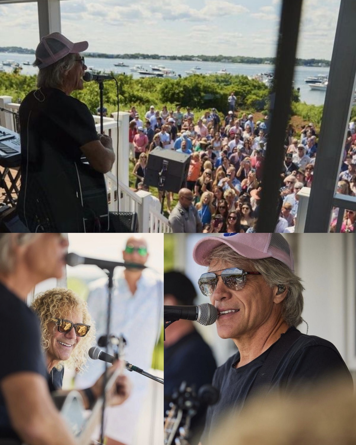 Jon Bon Jovi and David Bryan Ignite Cape Cod with a Memorable Beach ...