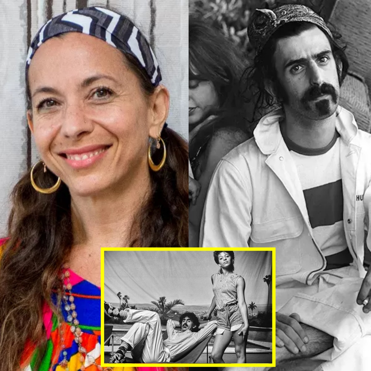 Moon Unit Zappa, daughter of the late legendary rocker Frank Zappa ...