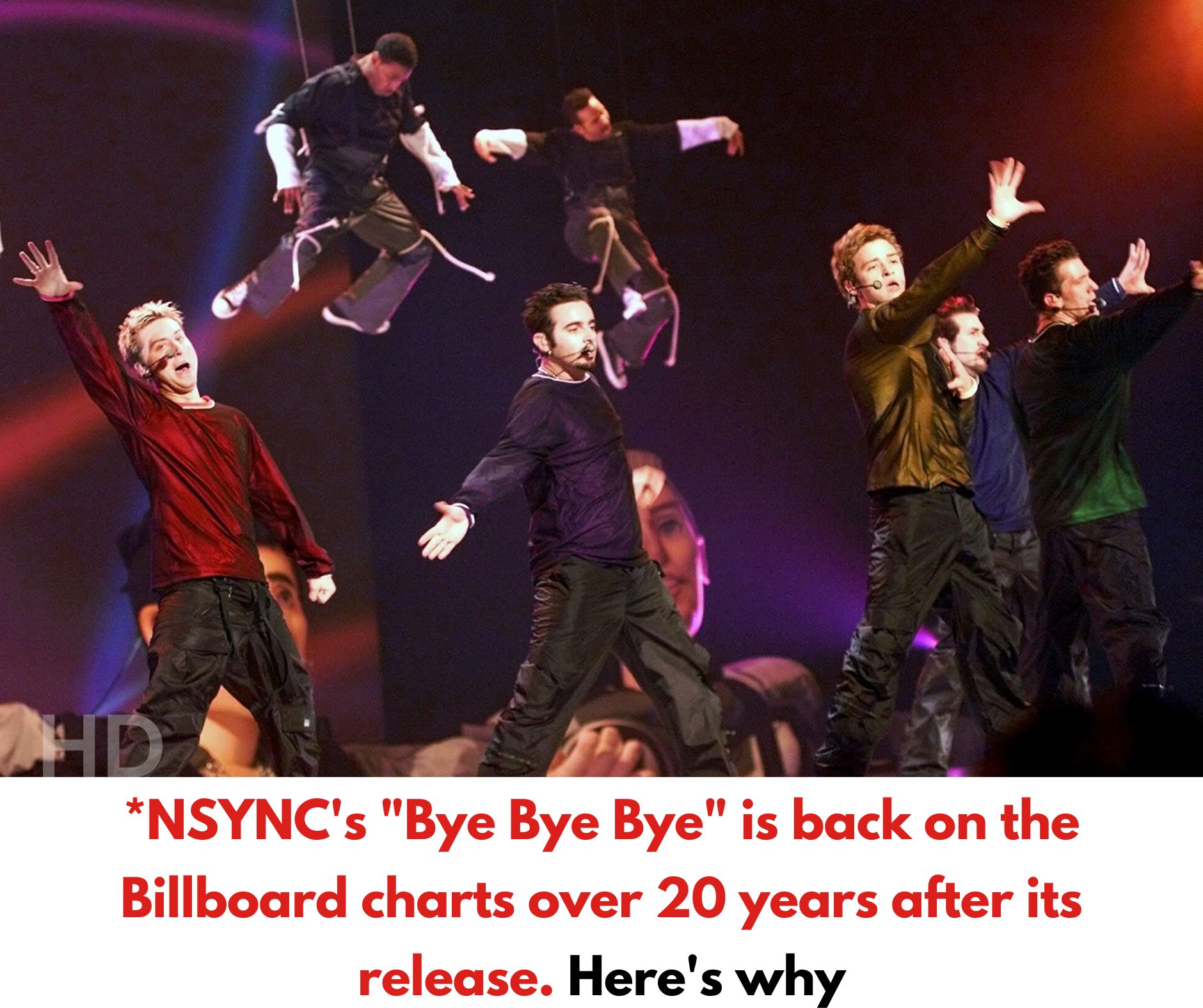 *NSYNC's "Bye Bye Bye" is back on the Billboard charts over 20 years ...