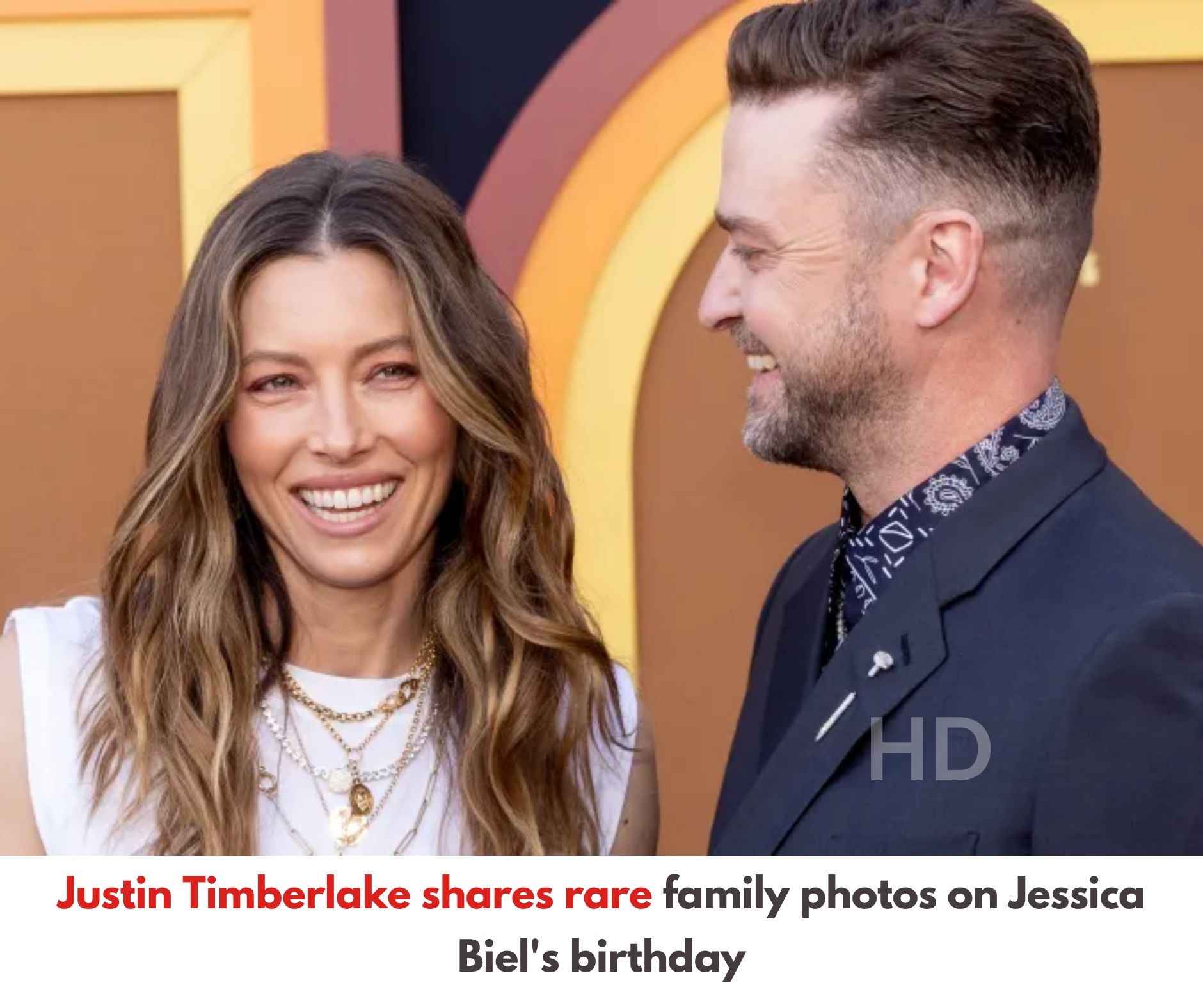 Justin Timberlake shares rare family photos on Jessica Biel's birthday ...