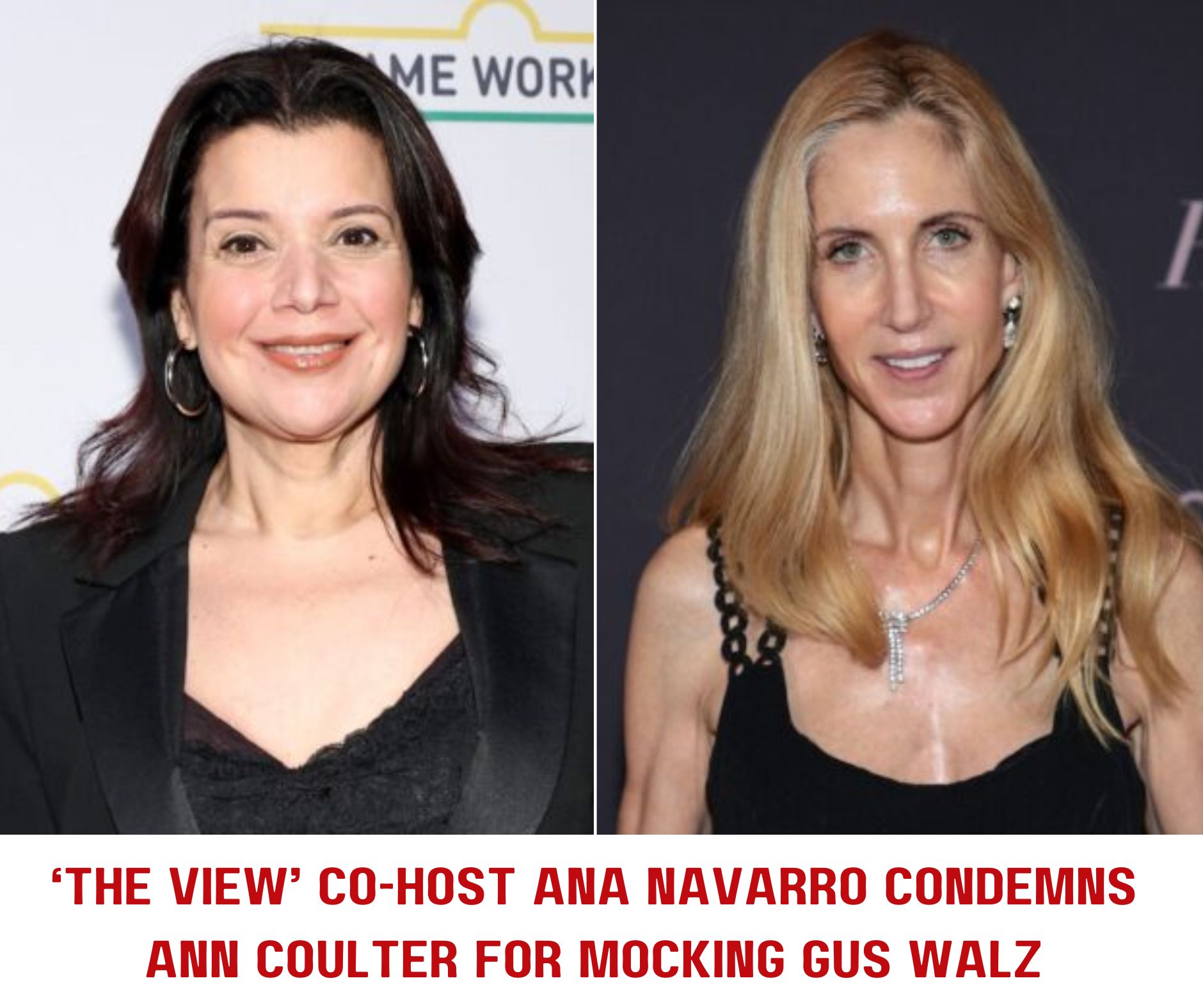 ‘The View’ Co-Host Ana Navarro Condemns Ann Coulter for Mocking Gus ...