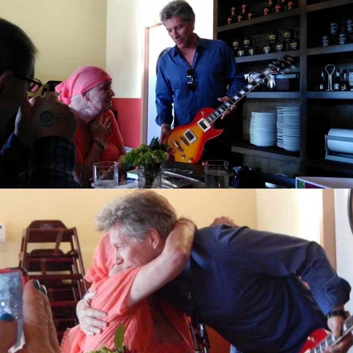Amazing: Jon Bon Jovi surprises cancer-stricken fan with guitar and ...