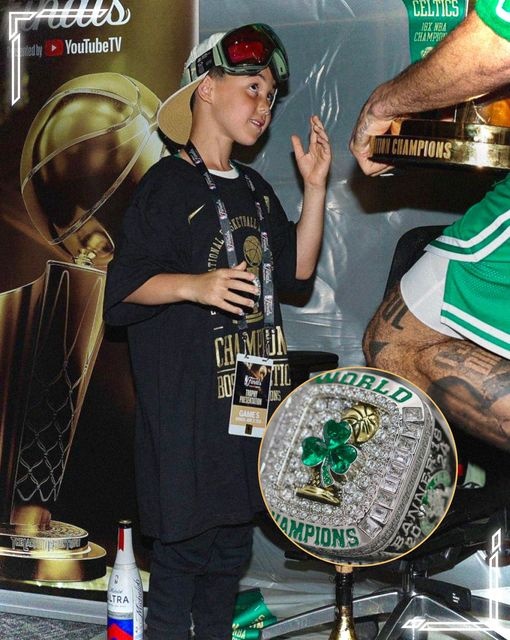 WATCH: Jayson Tatum says Deuce is getting a championship ring - News