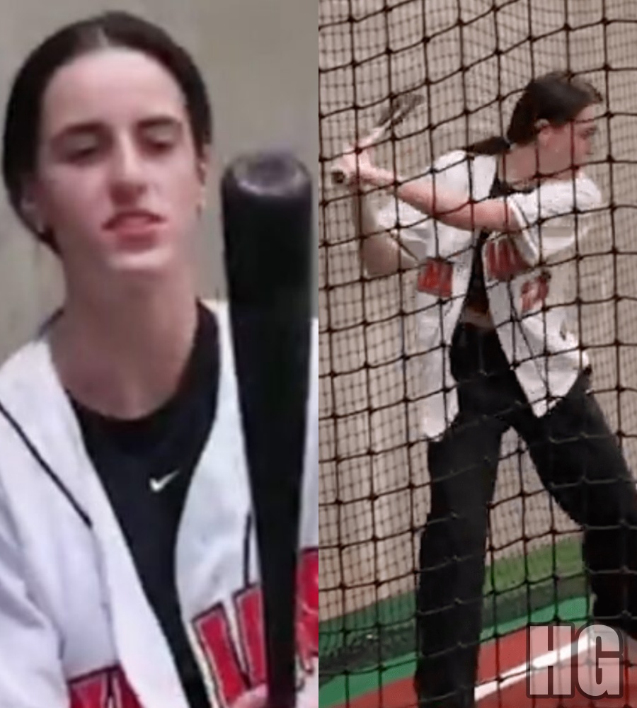 Everyone Is Saying The Same Thing About Caitlin Clark Handling A Baseball Bat - News