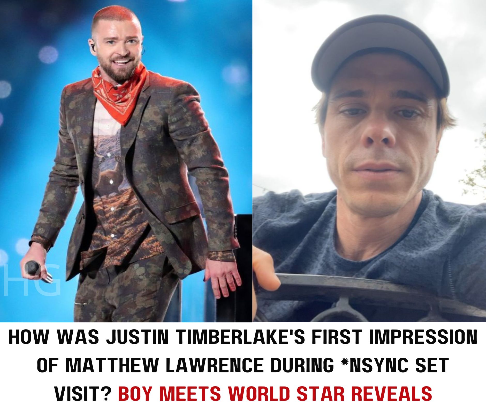 How Was Justin Timberlake's First Impression of Matthew Lawrence During ...