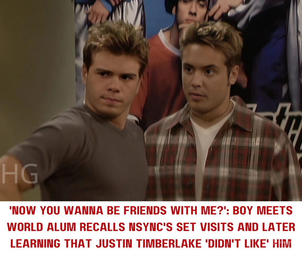 'Now You Wanna Be Friends With Me?': Boy Meets World Alum Recalls NSYNC ...