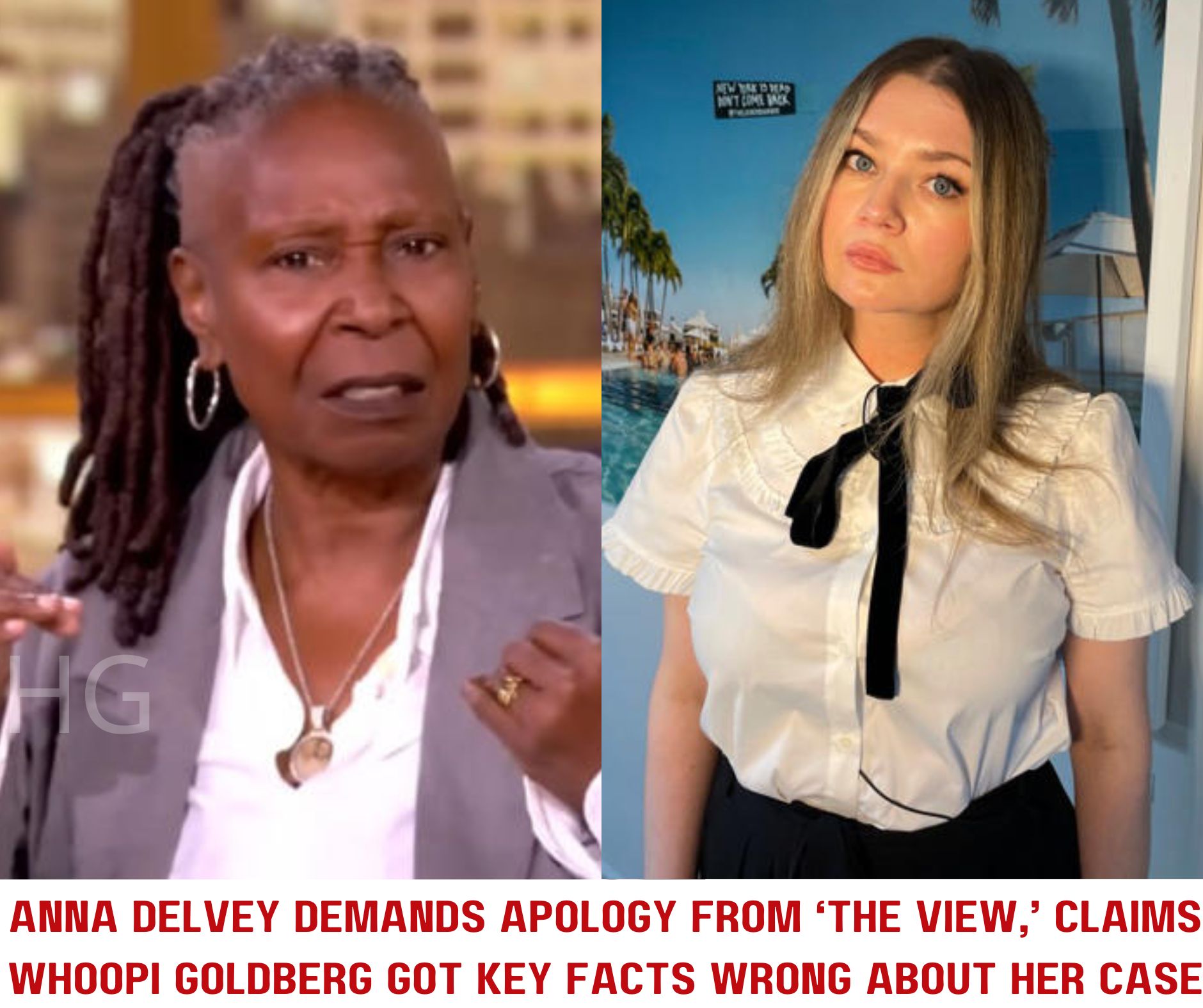 Anna Delvey demands apology from ‘The View,’ claims Whoopi Goldberg got ...