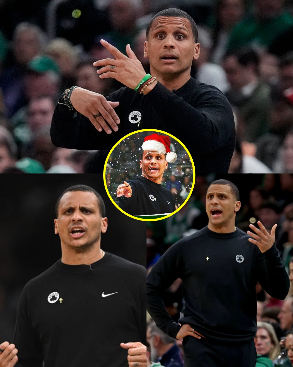 Joe Mazzulla's festive explanation for outburst at refs after Celtics ...