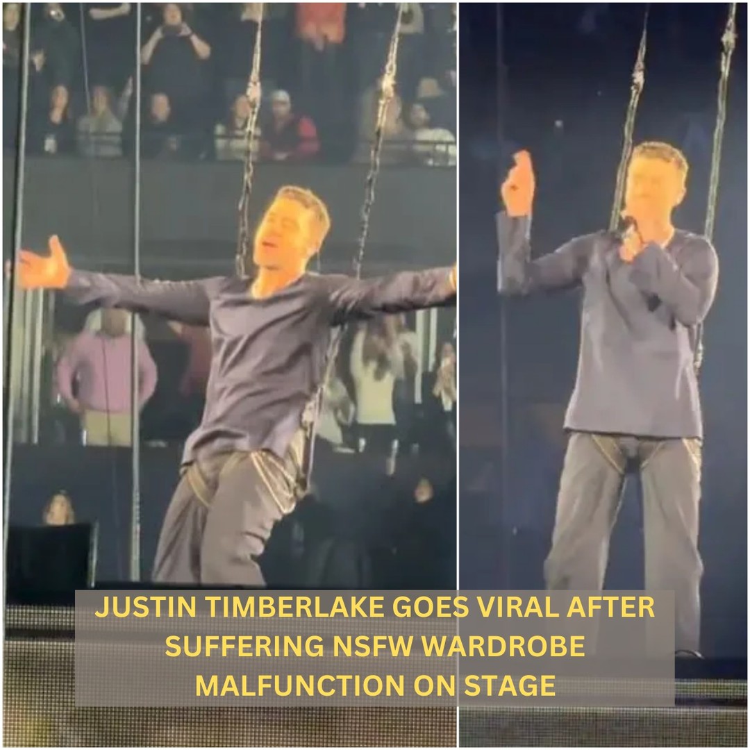 Justin Timberlake goes viral after suffering NSFW wardrobe malfunction on stage - News