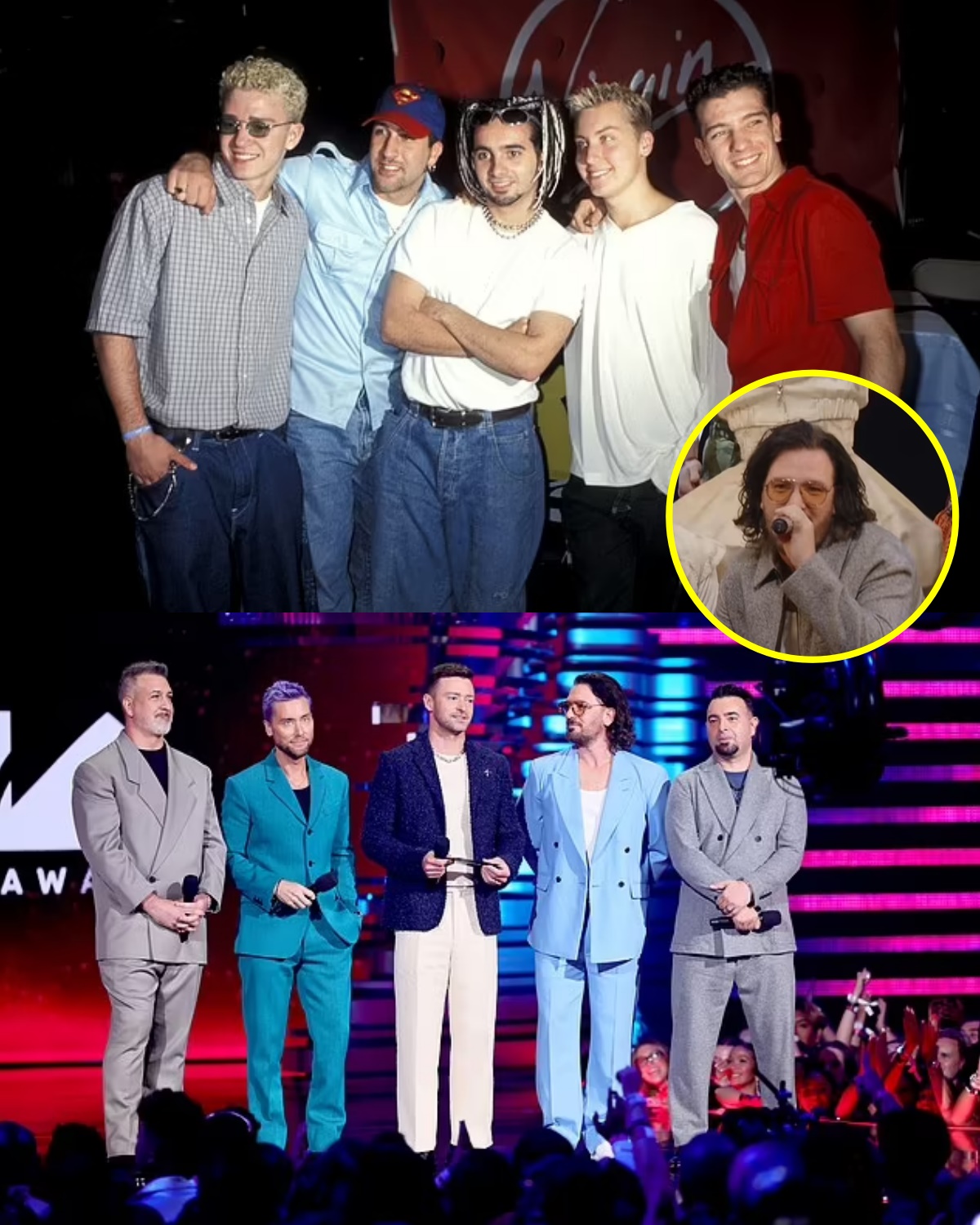 Boyband legend JC Chasez looked unrecognisable on Tuesday as he ...