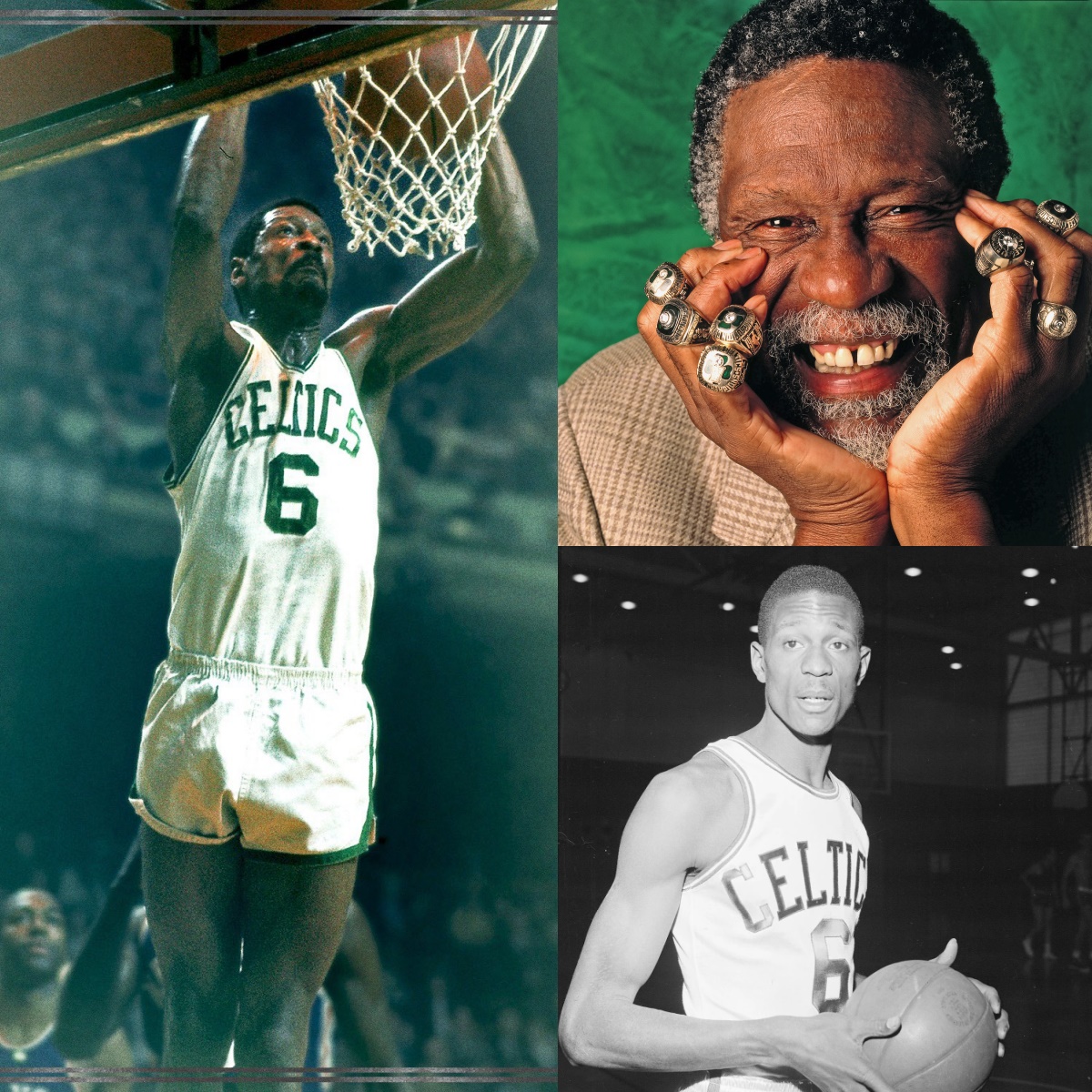 Bill Russell: The First NBA Player to Have His Number Retired Forever ...