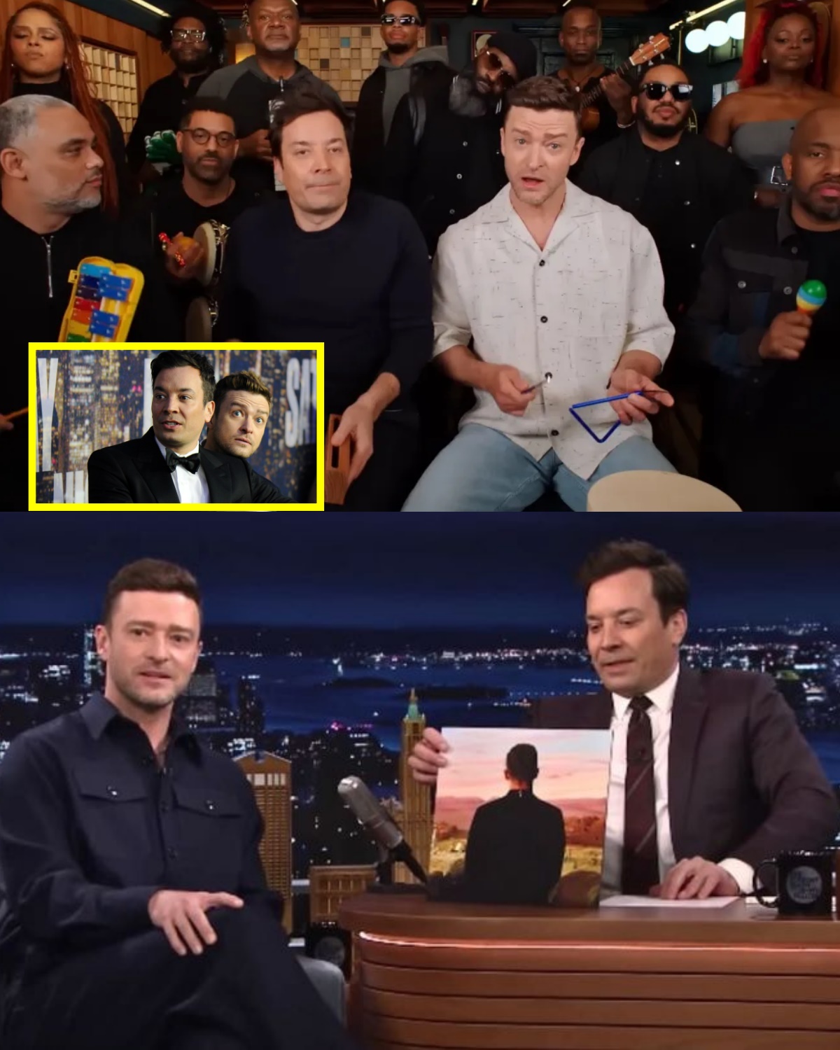 "Justin Timberlake & Jimmy Fallon Drop Jaws with Their Epic New Music ...