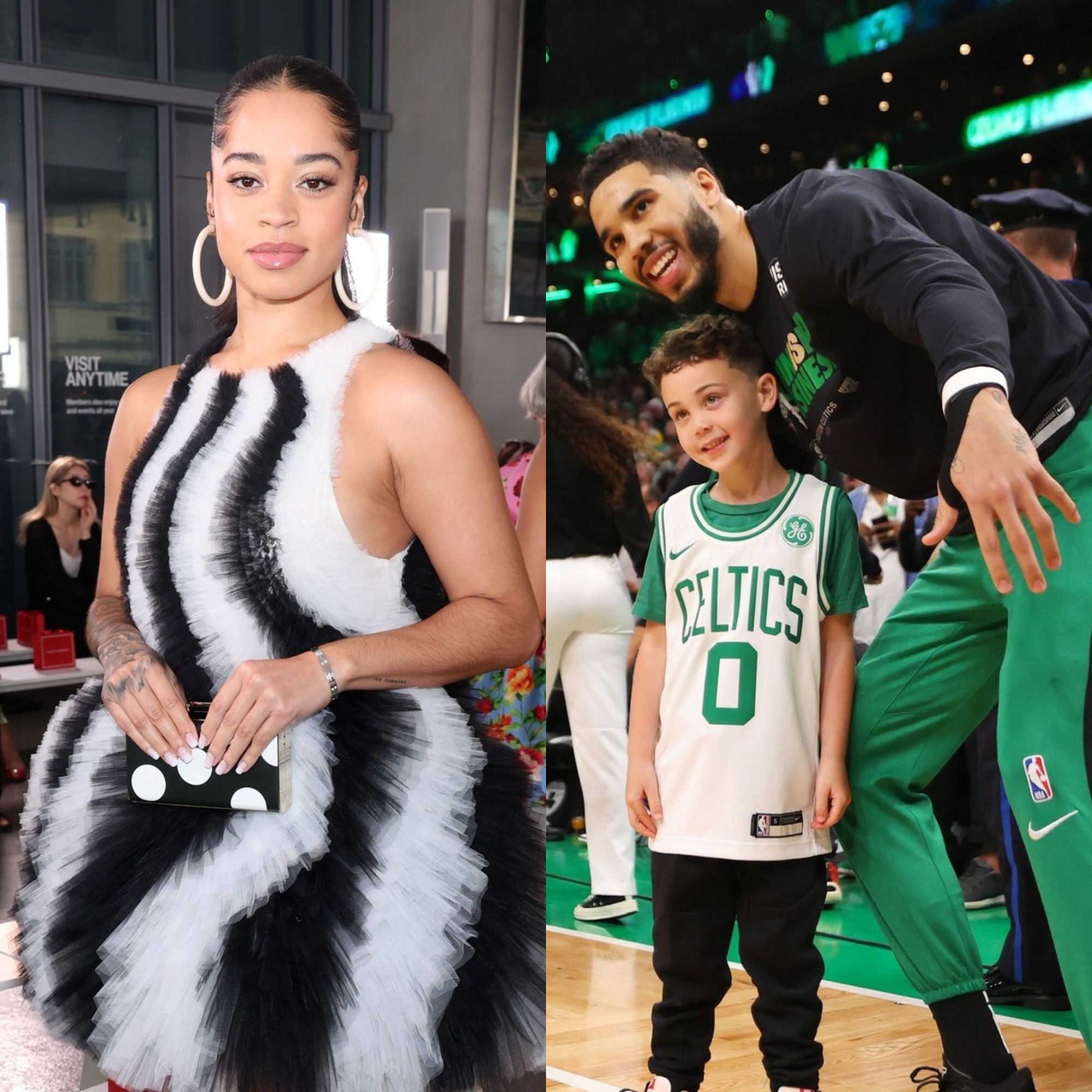 Jayson Tatum Is Sharing His Trending Status With His Son Deuce And Ella ...