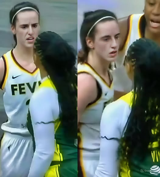 VIDEO: Caitlin Clark Had To Be Held Back from Fighting Seattle Storm ...