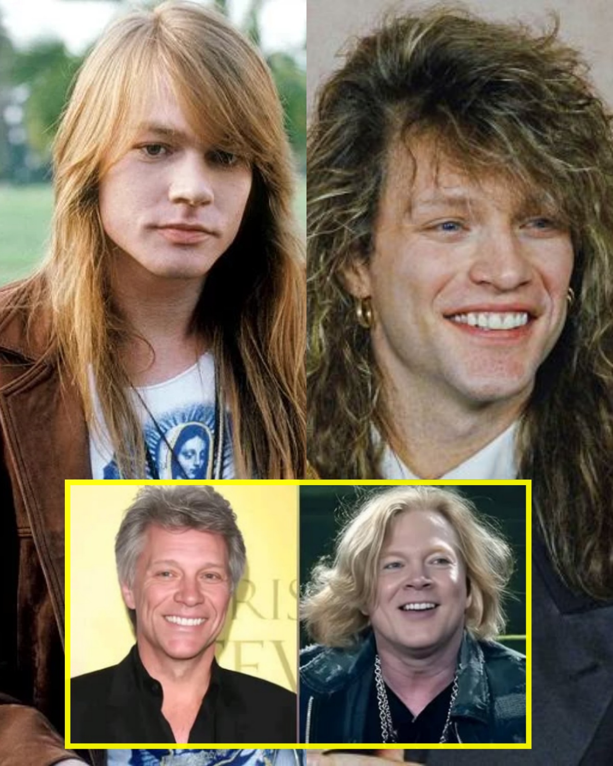 Jon Bon Jovi vs. Axl Rose: Two Rock Icons, One Epic Rivalry - News