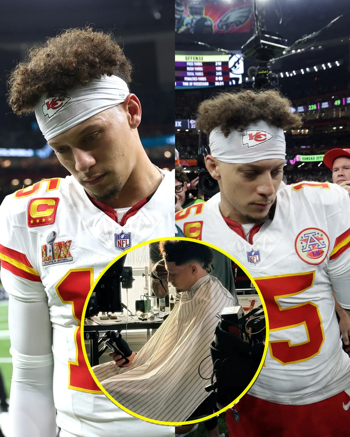 Patrick Mahomes wanted to cut all of his hair off after Super Bowl loss ...