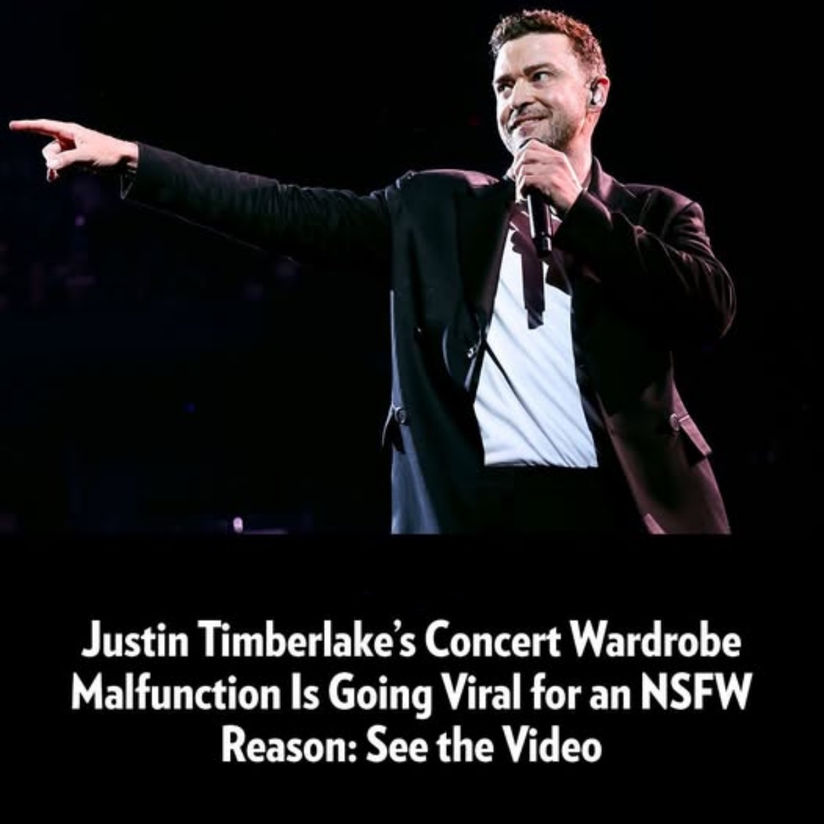 Justin Timberlake’s ‘Stage Malfunction’ Has Fans Glued to One Spot—And ...
