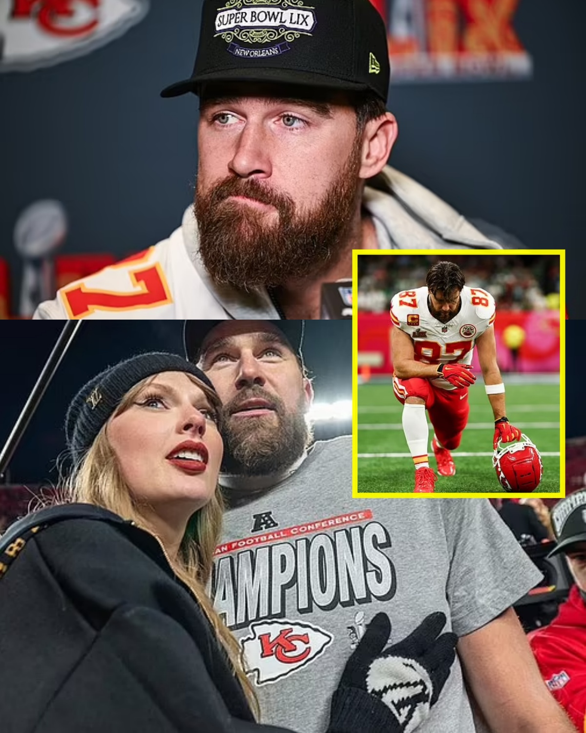 Travis Kelce reveals the unusual way Taylor Swift helped him recover from devastating Super Bowl ...