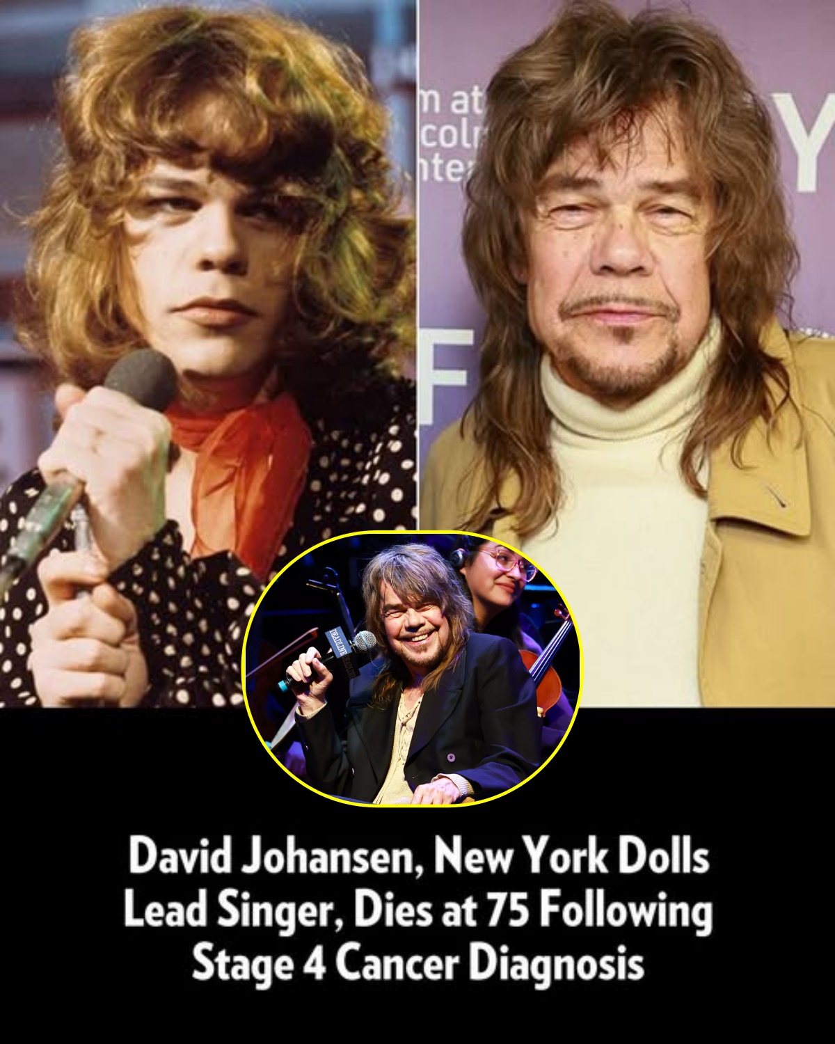 David Johansen, New York Dolls Lead Singer, Dies at 75 Following Stage 4 Cancer Diagnosis - News