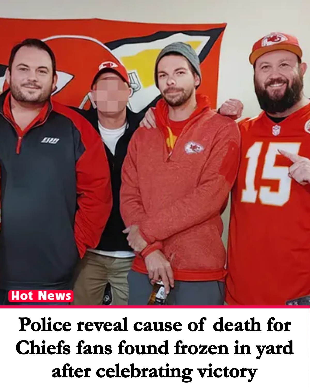 Kansas City Chiefs fans' cause of death revealed after being found ...
