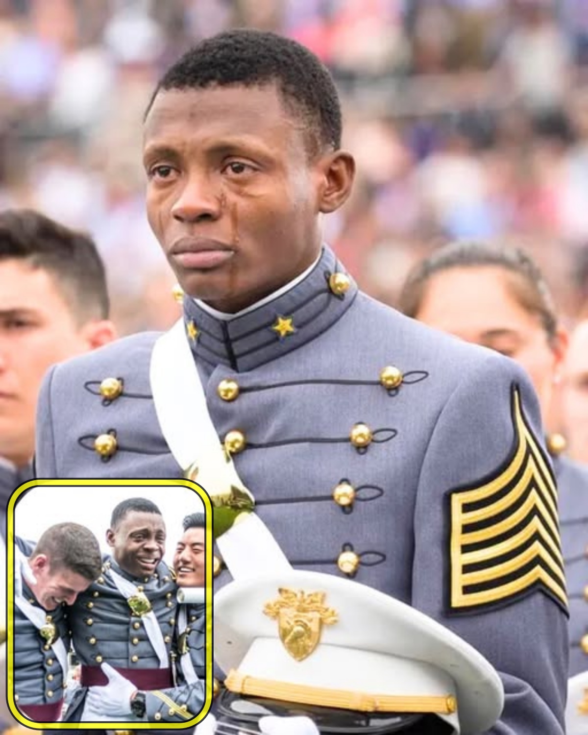 Emotional photo reveals Haitian West Point grad’s American dream - News