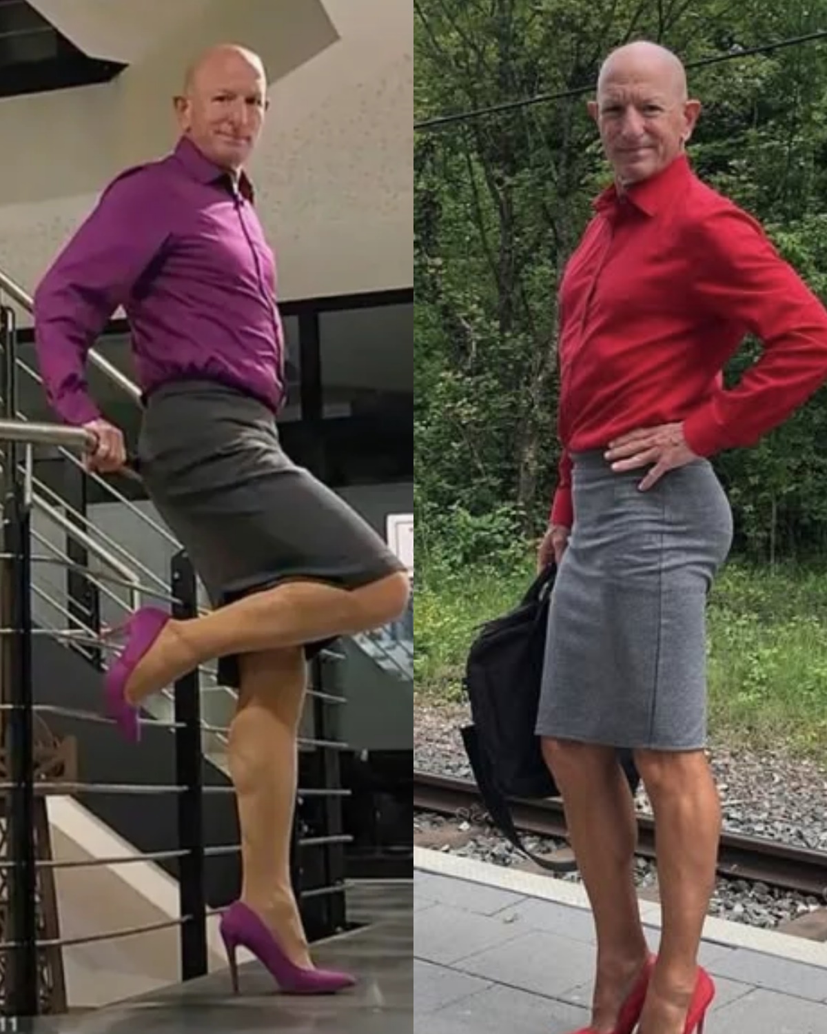 Straight, Married Father-Of-Three Says He's Been Wearing Skirts And ...