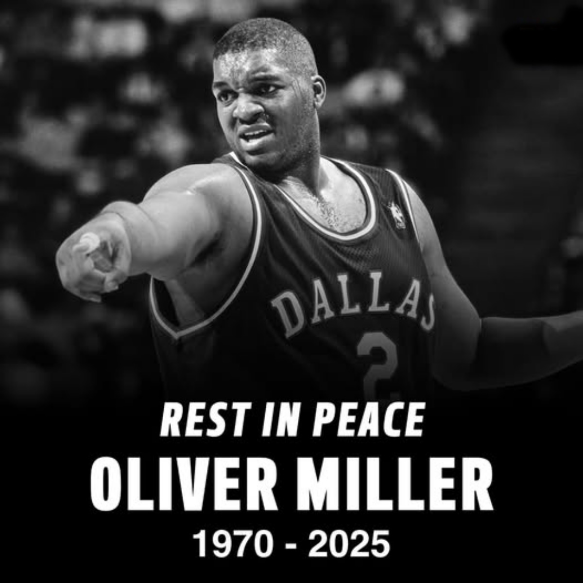 BREAKING: Nine-year NBA veteran Oliver Miller has passed away at age 54 ...