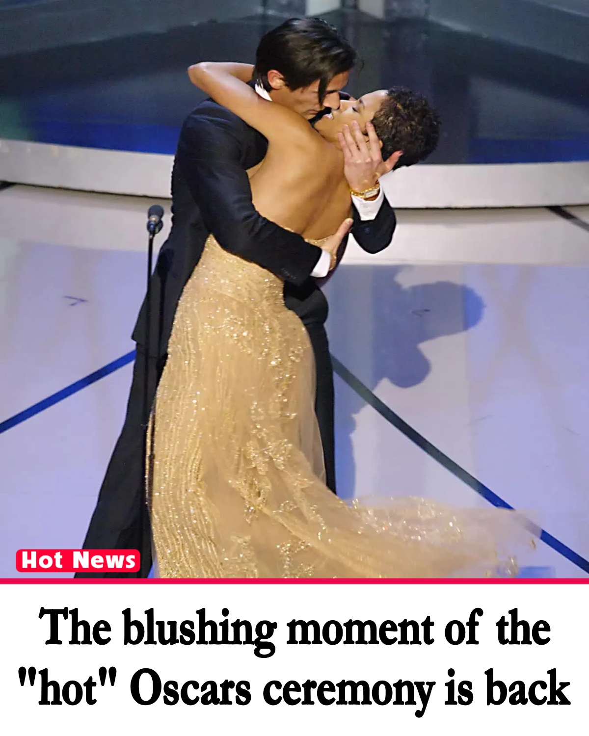 The blushing moment of the "hot" Oscars ceremony is back - News