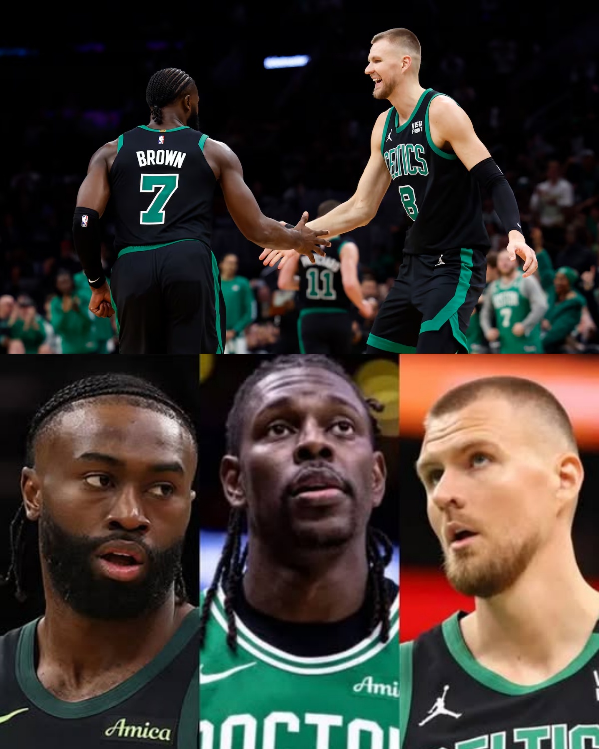 Celtics' New Power Trio: Jaylen Brown, Jrue Holiday, and Kristaps Porzingis Set to Dominate the ...