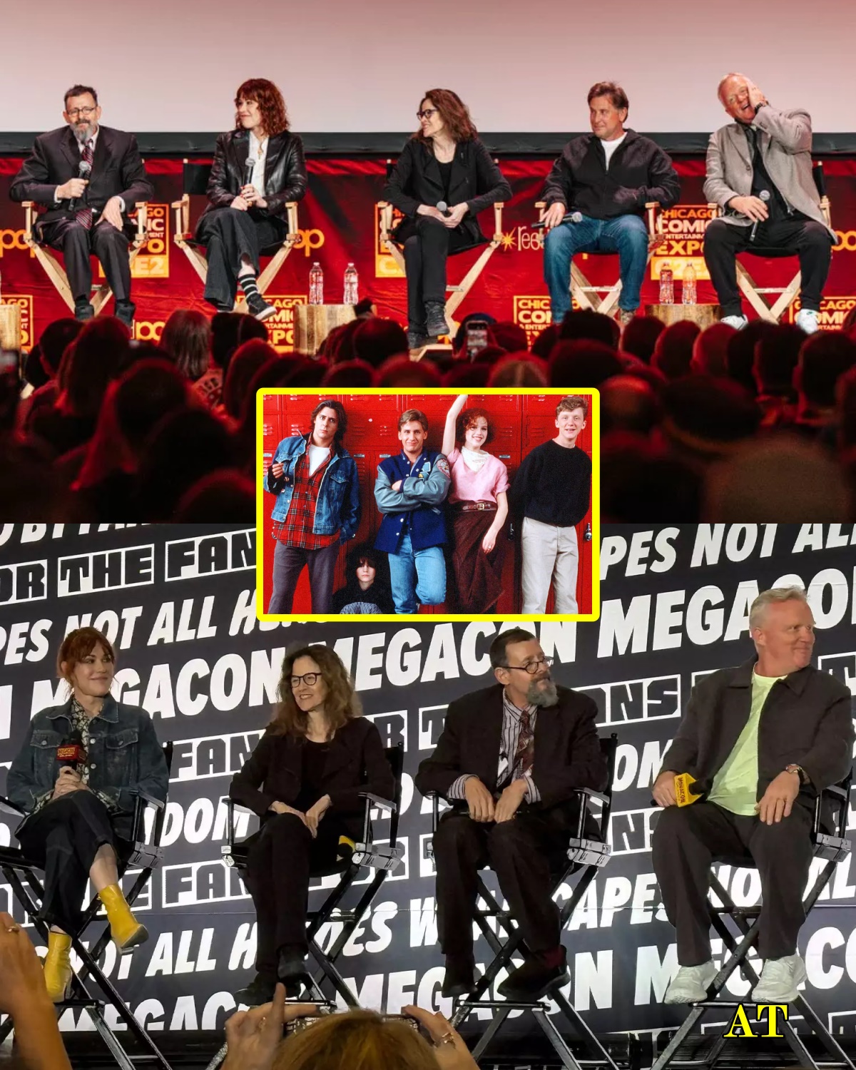 All 5 Stars of The Breakfast Club Reunite for First Time in 40 Years ...